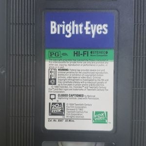 Fox Video | Other | Vintage Vhs Bright Eyes | Poshmark